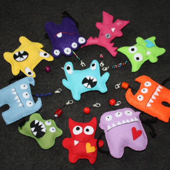Felt creatures